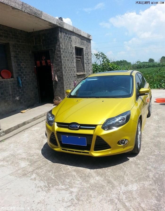 【图】很黄很闷骚 入手福克斯2.0L豪华运动型_汽车江湖
