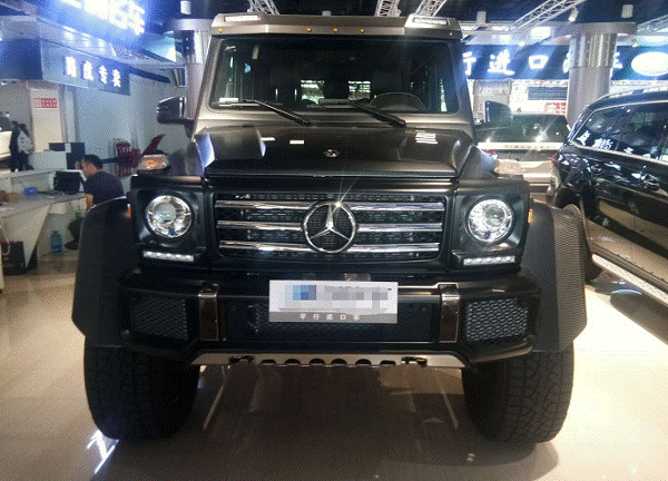 18款进口奔驰550 4x4四乘四平方现车价格_汽车江湖