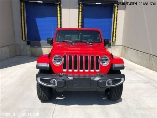 19款吉普牧马人红色现车报价及图片解析_汽车江湖
